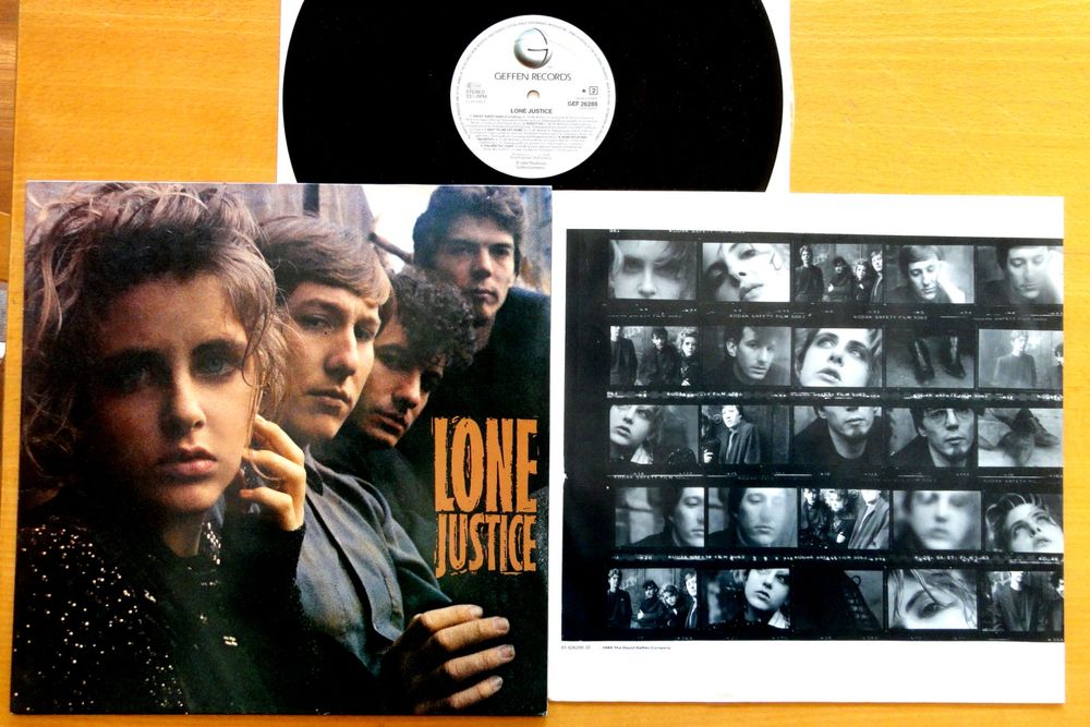 LP LONE JUSTICE same GEFFEN 1985 ROCK | Kaufen auf Ricardo