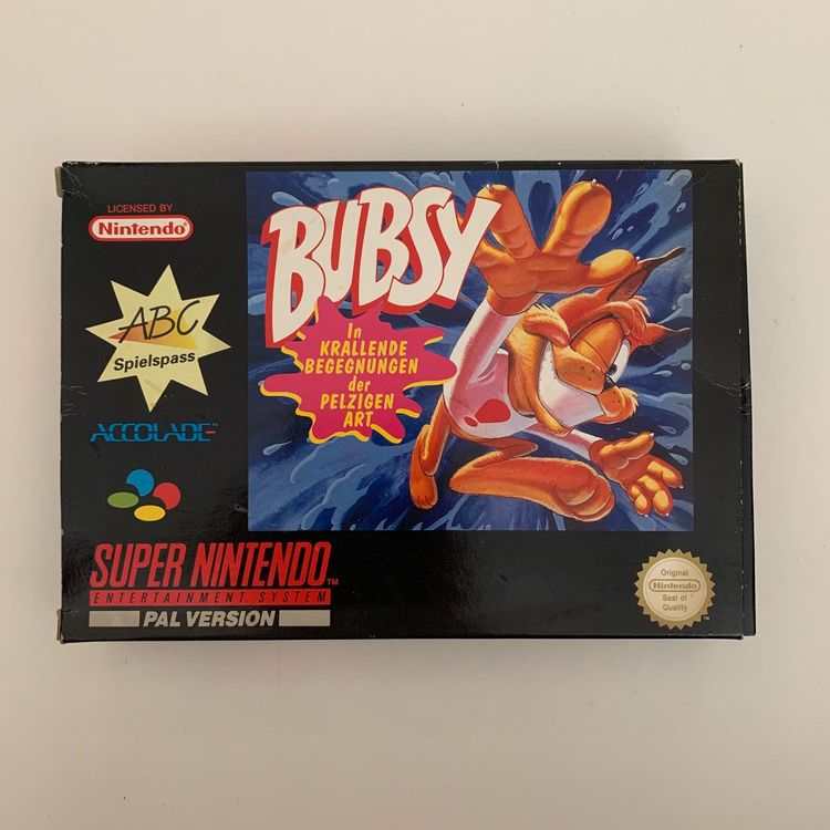 Bubsy - SNES - OVP (Gebraucht) in Zürich für CHF 49.9 – mit Lieferung ...