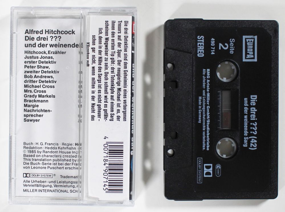 MC Die Drei Fragezeichen 42 - Und der weinende Sarg (Gebraucht) in ...