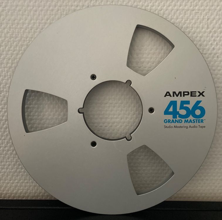 AMPEX 456 GRAND MASTER Silver Alu Tonbandspule | Kaufen auf Ricardo