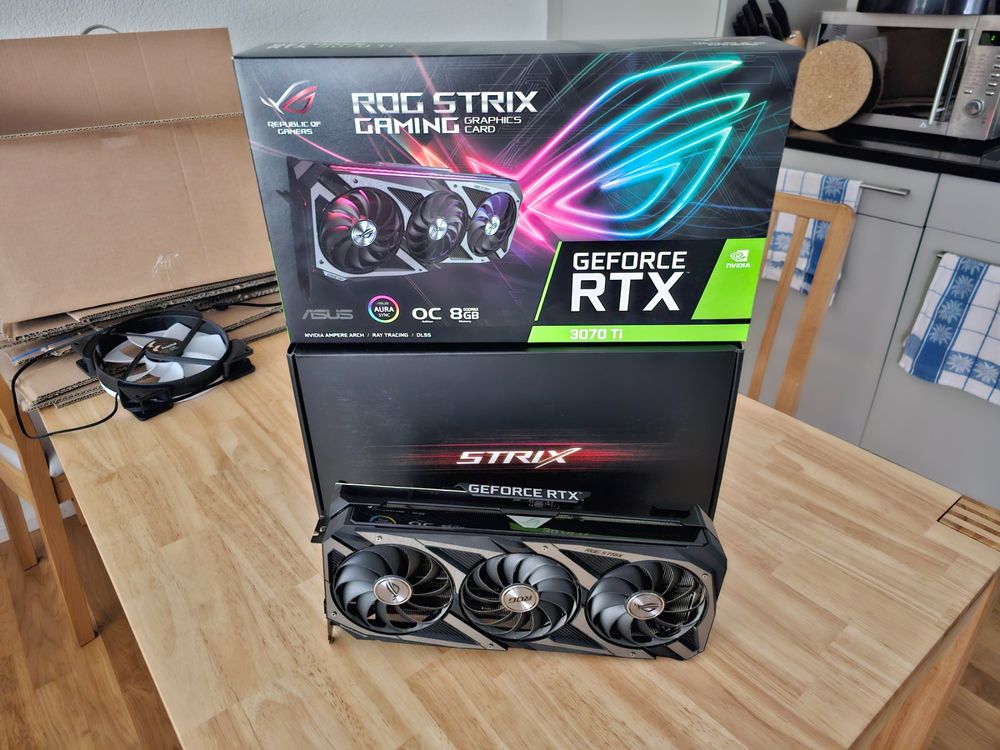 Asus ROG Strix RTX 3070 Ti OC Edition 8GB GDDR6X (Gebraucht) in Lyssach ...