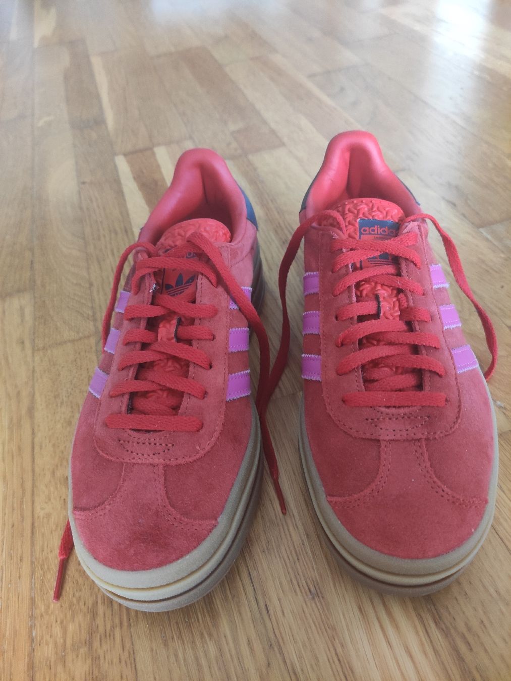 Adidas Gazelle Bold Rot/Pink, Gr.40/6.5, Neuwertig (Neu (gemäss ...