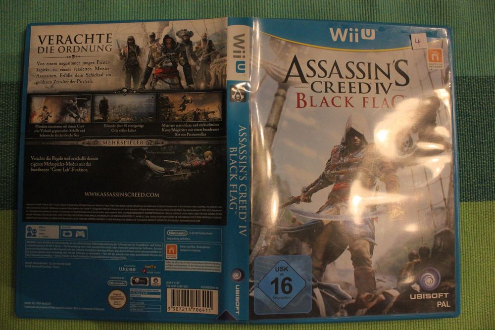 Nintendo Wii U Assassin's Creed IV Black Flag ab 16 Jahre (Gebraucht) in Geroldswil für CHF 9 ...