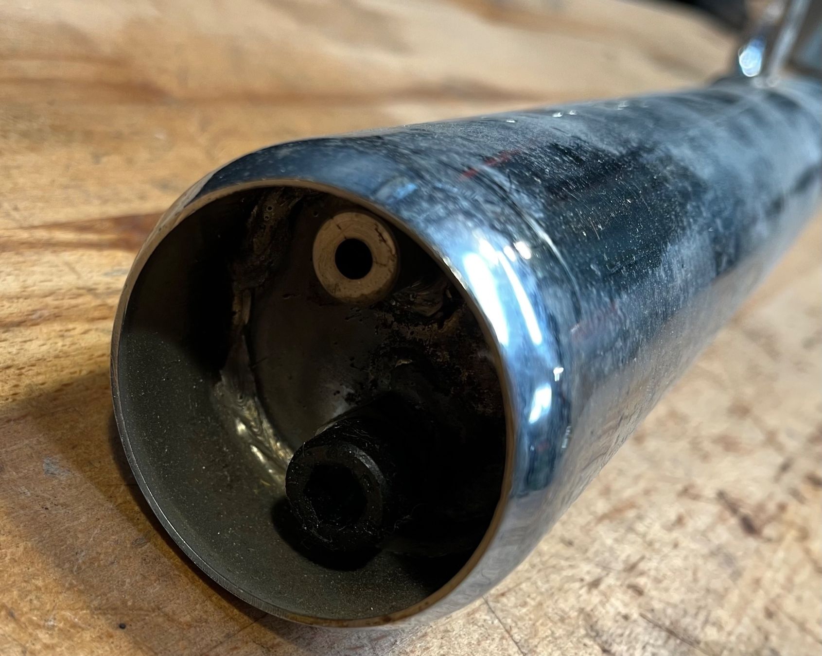 Cilo Auspuff «Cilo 12-2» Chrom NEU NOS ⑤ №219 (Neu (gemäss Beschreibung ...