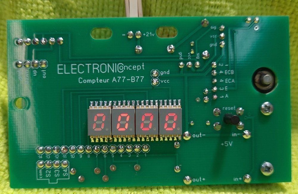 Compteur VERT, BLEU, ROUGE pour Revox B77- New V2.3 (Neu und ...