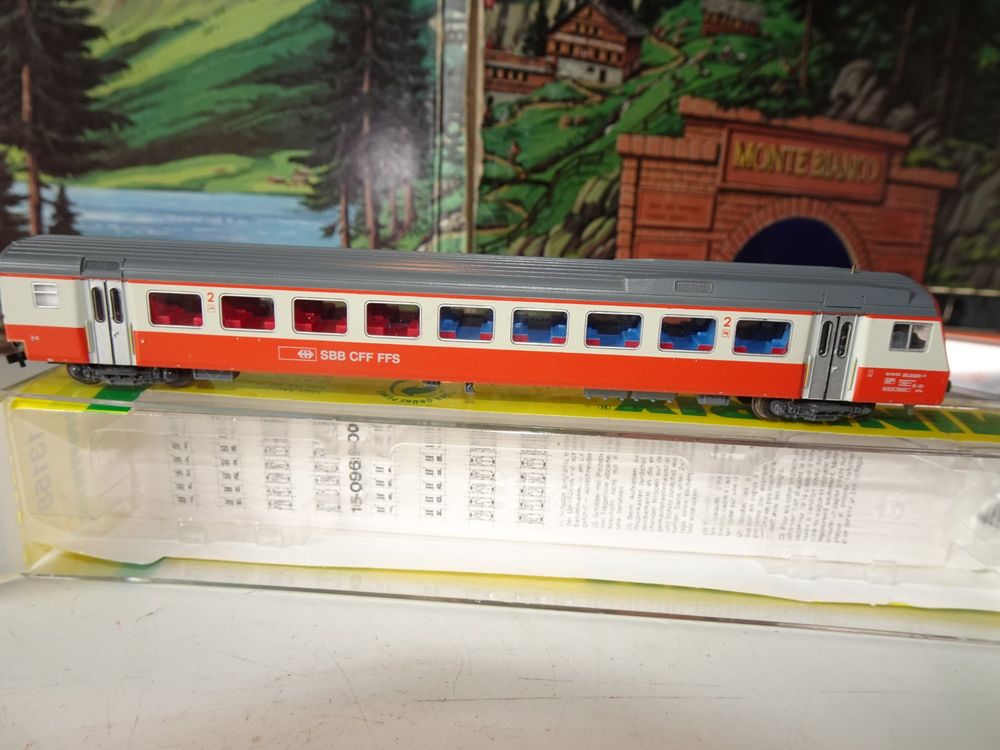 Minitrix 13158 SBB Steuerwagen Spur N (Gebraucht) in für CHF 93 – mit ...