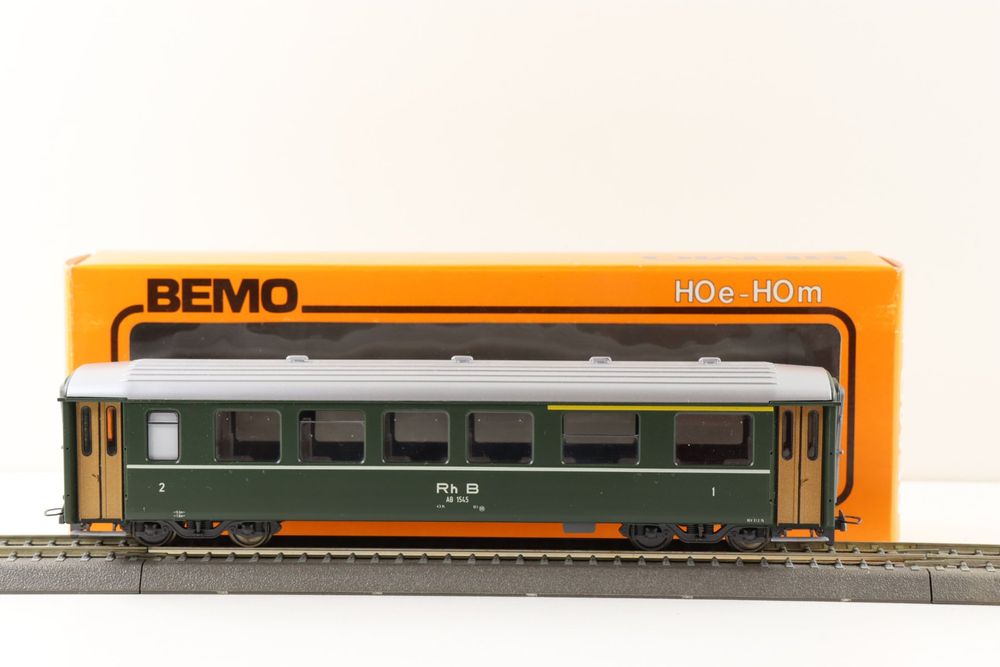Bemo 3256 105 RhB AB 1545 Personenwagen H0m (Gebraucht) in Ried ...