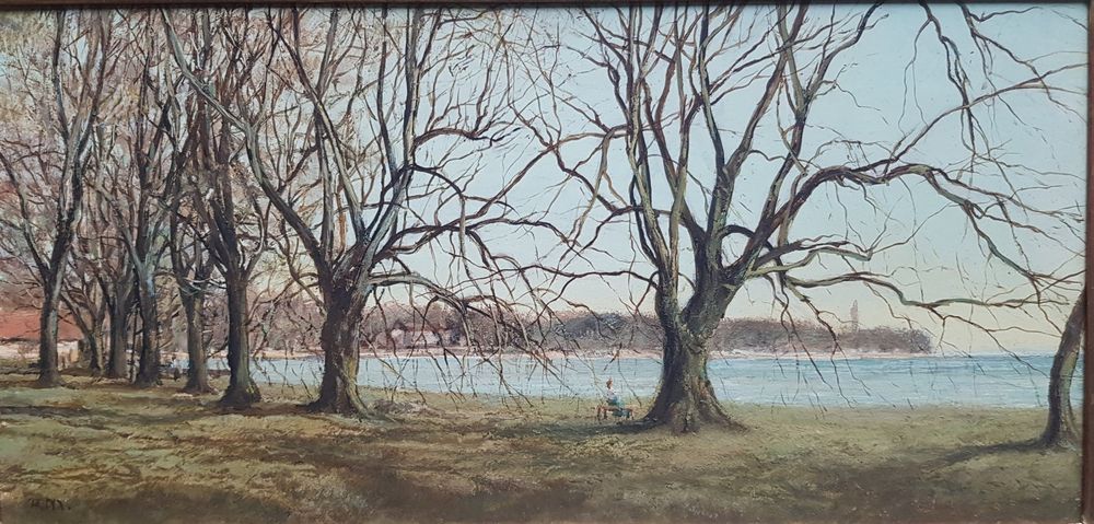 Prangins Genfer See - Schweizer Kunst - Swiss Art | Kaufen auf Ricardo