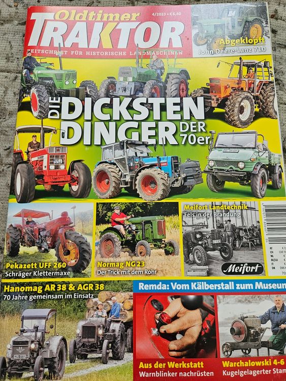 Oldtimer Traktor /23 Fendt IHC John Deere Hanomag Meifort xx (Gebraucht) in Flawil für CHF 16 ...