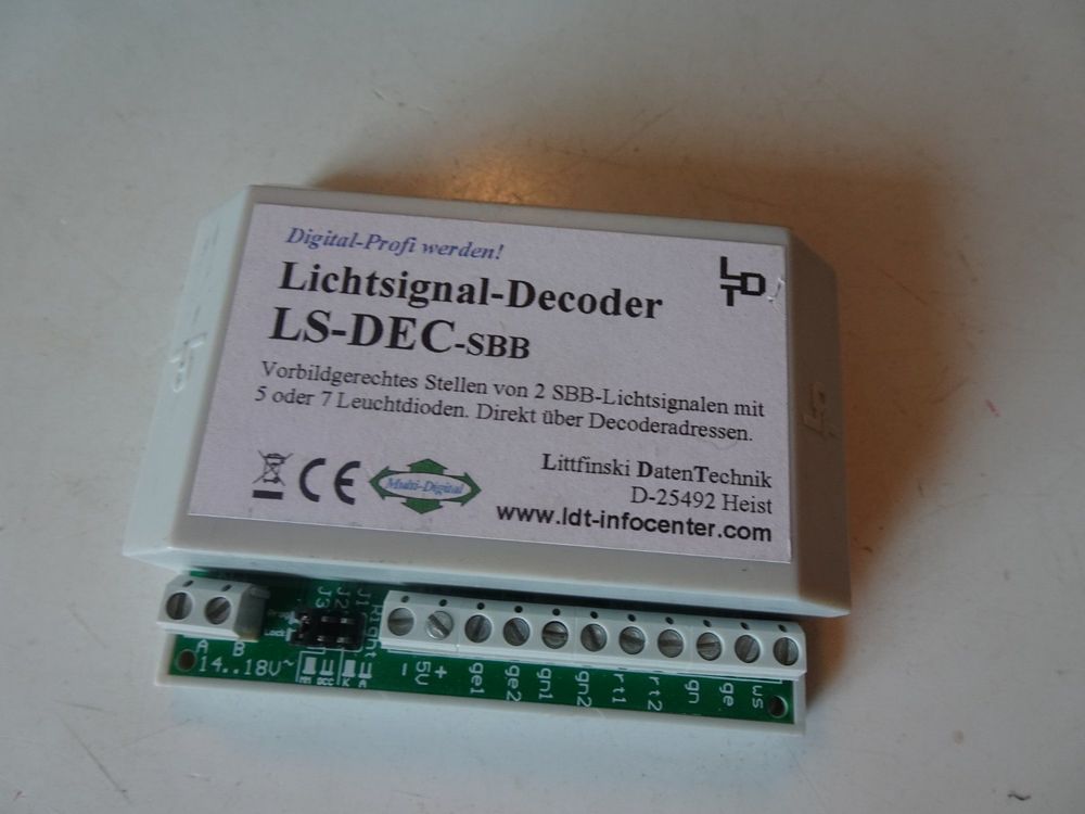 LDT Lichtsignal-Decoder LS-DEC-SBB/int 33 (Gebraucht) in Winterthur für ...