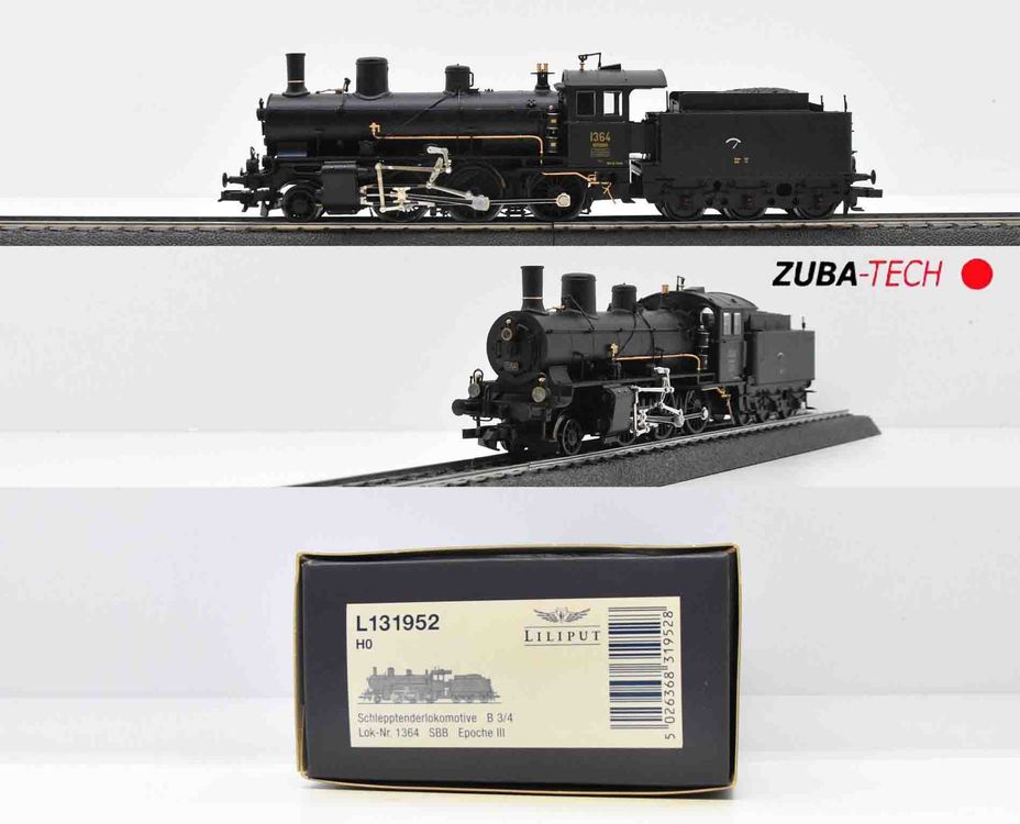 Liliput L131952 Dampflok B 3/4 SBB H0 GS Analog mit OVP | Kaufen auf Ricardo
