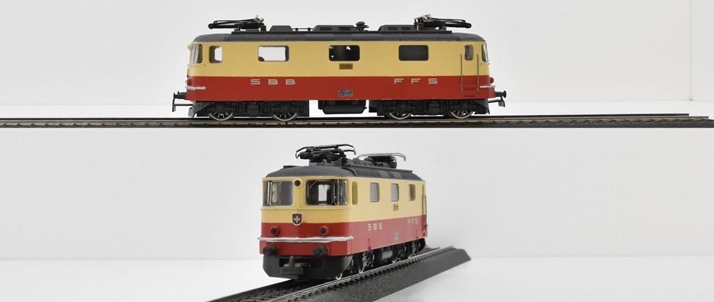 Hag E-Lok Re 4/4 II TEE der SBB H0 GS Analog mit OVP | Acheter sur Ricardo