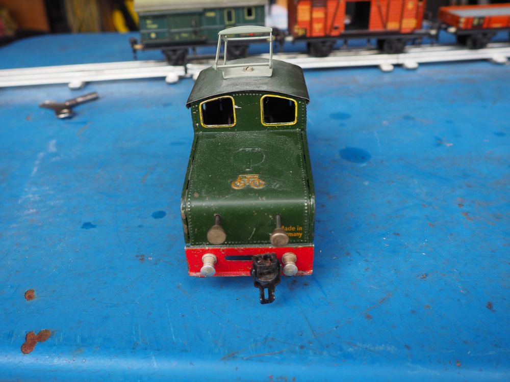 Modellbahn Spur 0, Märklin Lok mit Federaufzug (Gebraucht) in Schänis ...