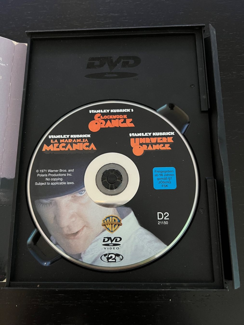Stanley Kubricks Uhrwerk Orange/A Clockwork Orange,DVD,FSK16 (Gebraucht ...