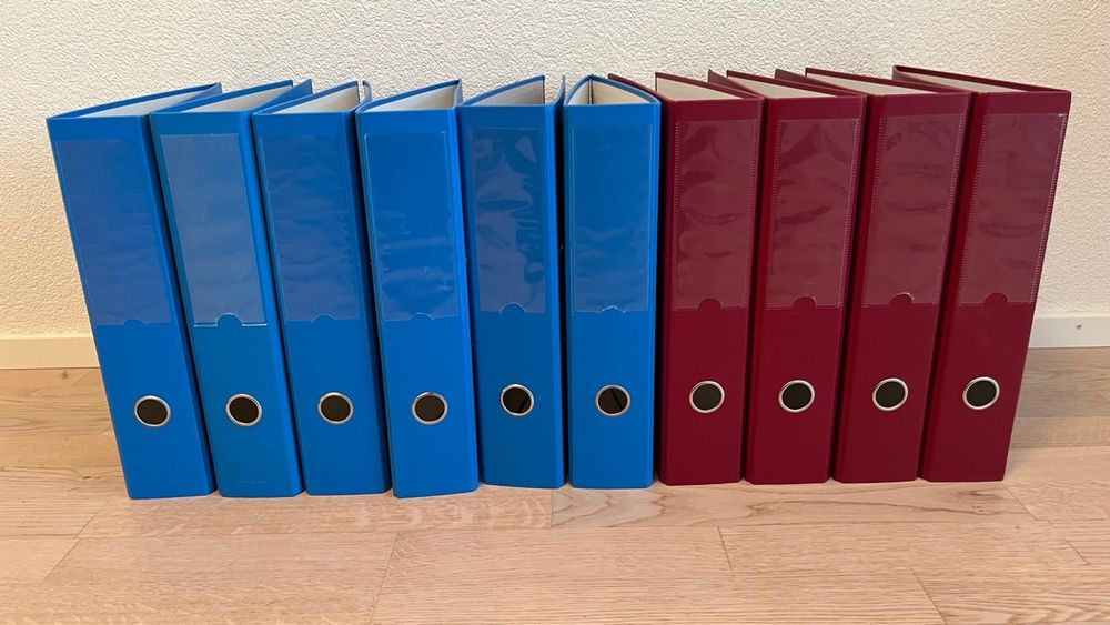 Bundesordner, 2 Farben | Kaufen auf Ricardo