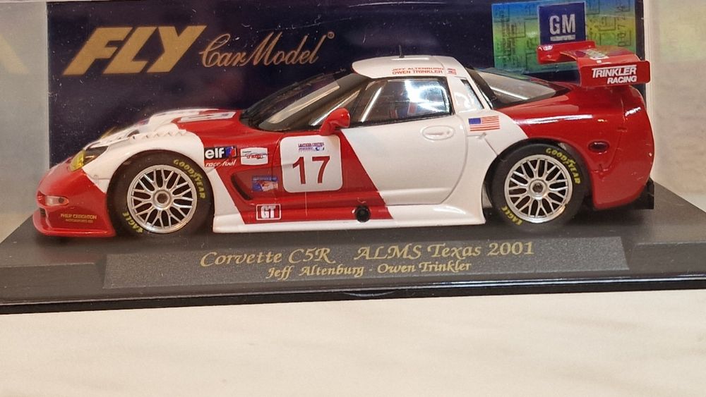 FLY Car Model Corvette C5R ALMS Texas 2001 Jeff Altenburg - (Neu und ...