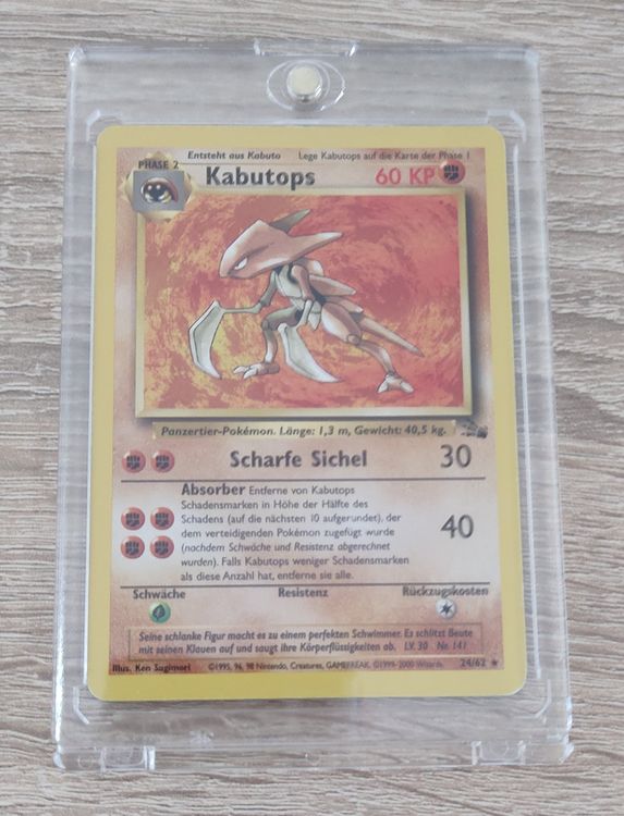 Pokemon 2000 Kabutops + Magnetic + Ständer (Neu (gemäss Beschreibung ...