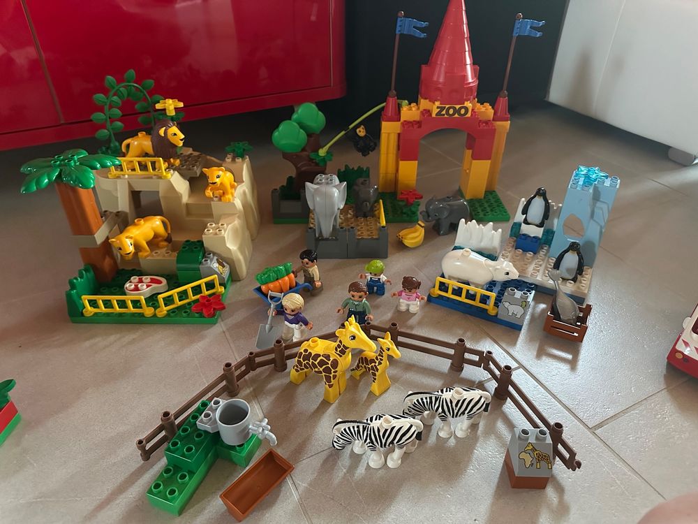 LEGO Duplo 4960 Grosser Zoo (Gebraucht) in Kollbrunn für CHF 50 – mit Lieferung auf Ricardo kaufen