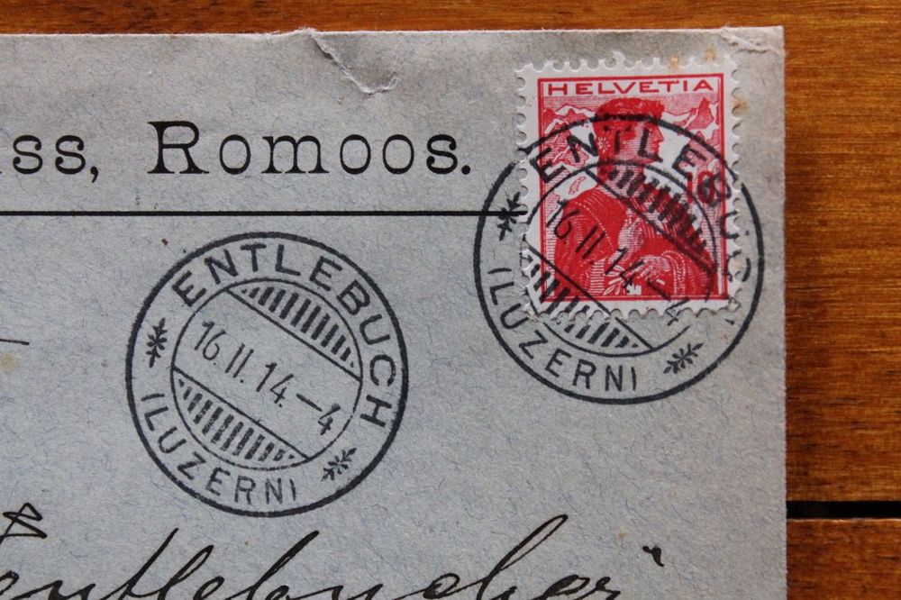 1914 schöner Brief, Robert Duss, Romoos | Kaufen auf Ricardo