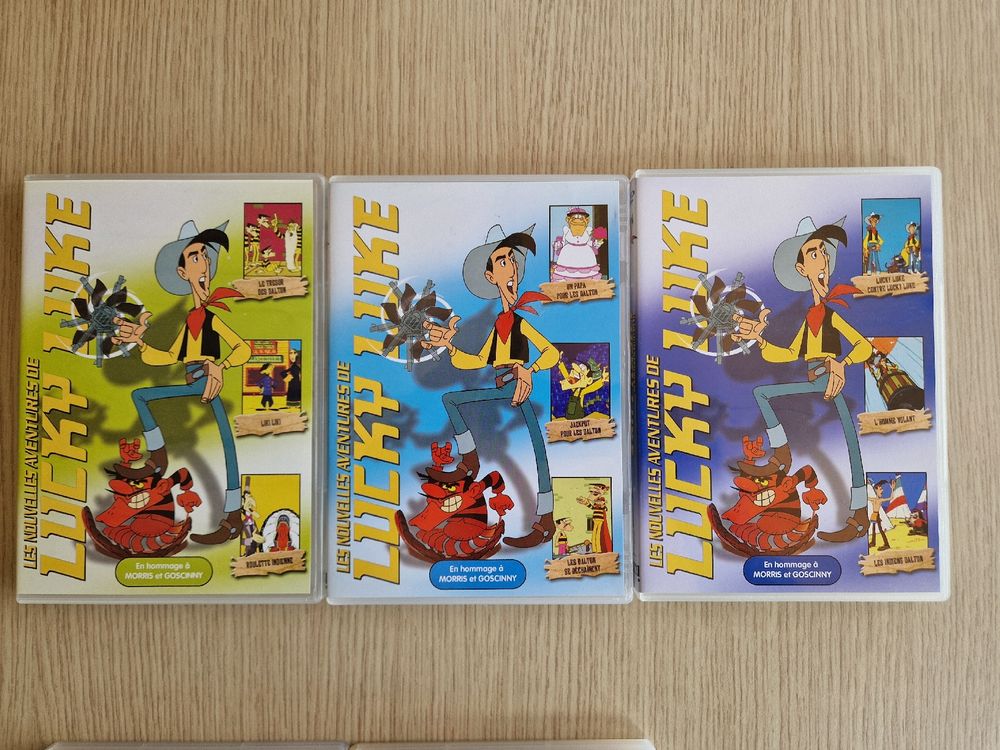 5 dvd's de Lucky Luck avec 2 longs métrages | Acheter sur Ricardo