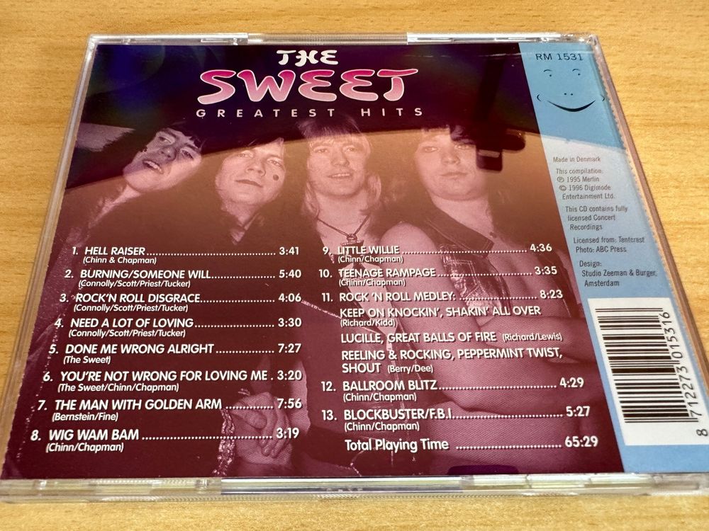 The Sweet – Greatest Hits | Kaufen auf Ricardo