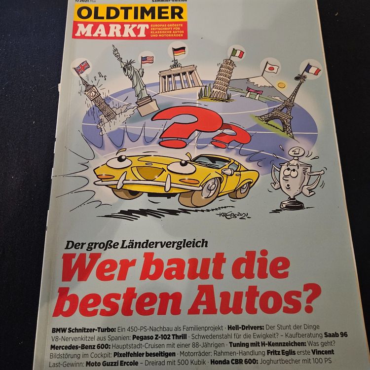 Oldtimer Markt 5/21 Saab 95 96 Egli Vincent Moto Guzzi xq (Gebraucht) in Flawil für CHF 14 – mit ...