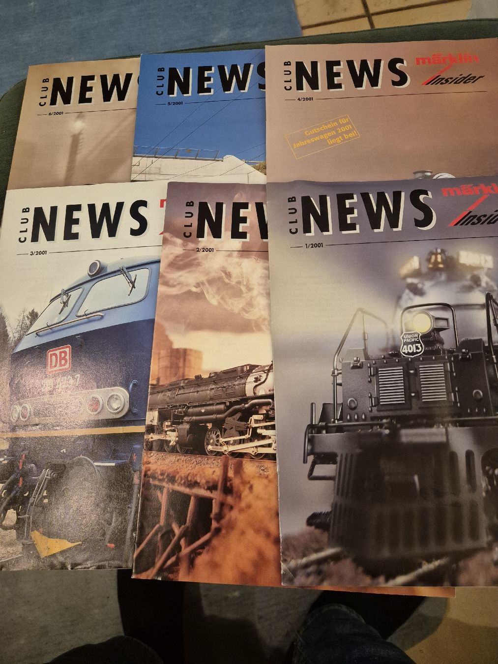Märklin Insider Magazin 2001 (Gebraucht) in Ehrendingen für CHF 5 – mit ...