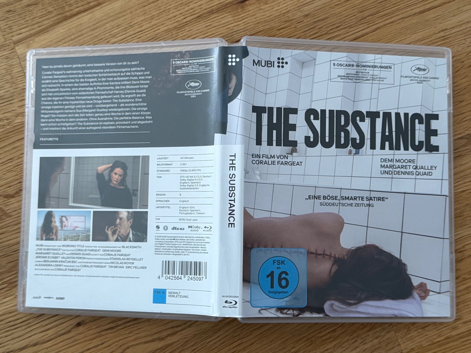 The Substance Blu-ray (Gebraucht) in Rothrist für CHF 9 – mit Lieferung ...