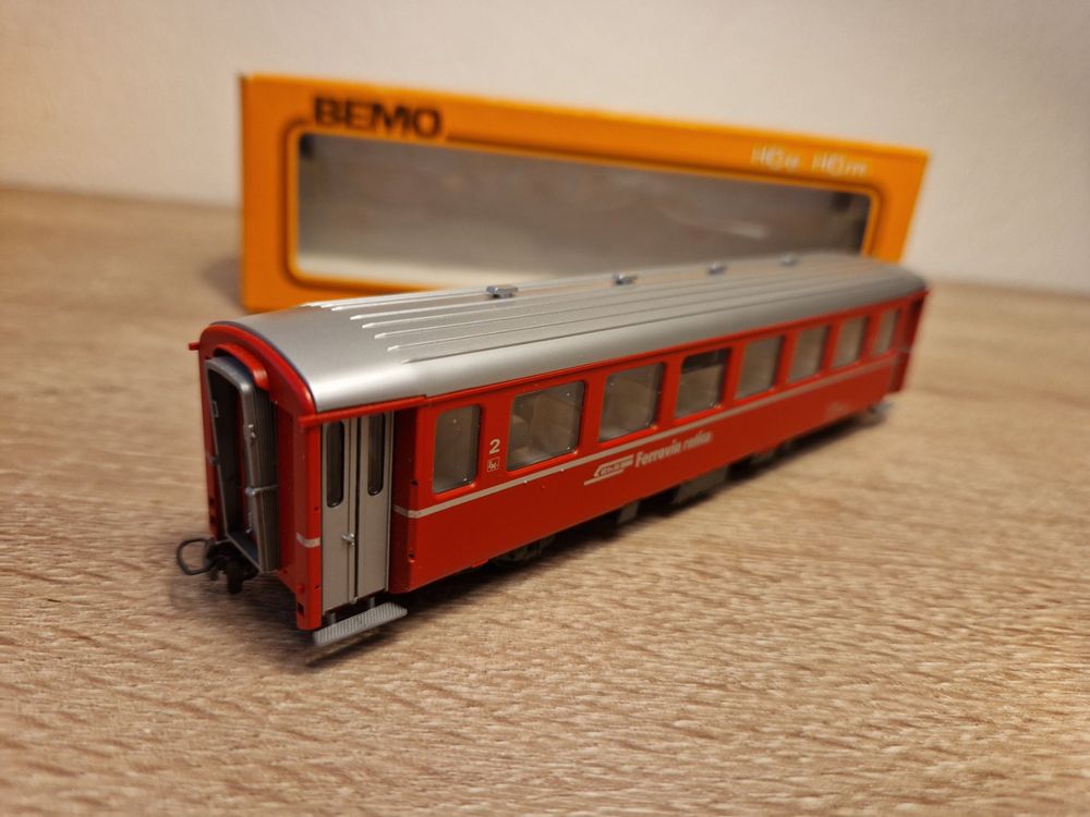 Bemo 3255 138 Personenwagen Rhätische Bahn H0m OVP NEU | Kaufen auf Ricardo