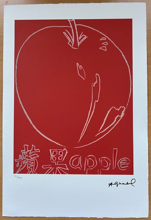 Andy Warhol « Apple » 55/100 (Neu (gemäss Beschreibung)) in Basel für ...