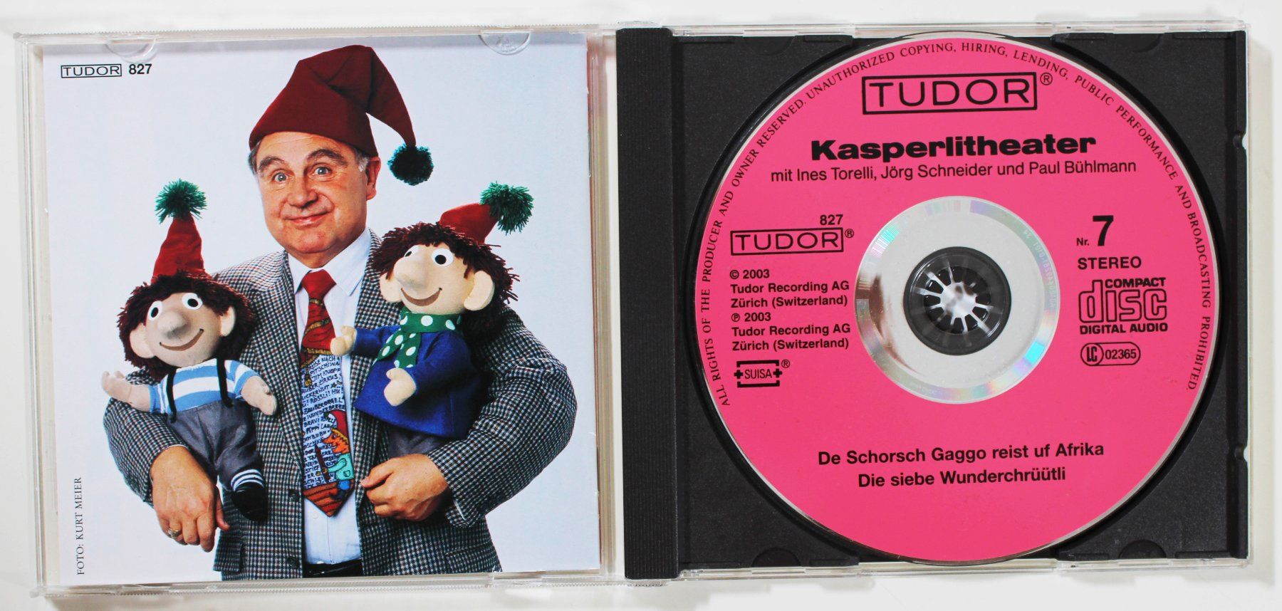 CD KASPERLITHEATER Nr 7 - DE SCHORSCH GAGGO REIST UF AFRIKA (Gebraucht ...