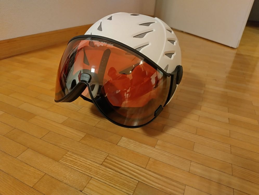 Skihelm mit Visier - CP Cuma Gr. 53 - 55 | Kaufen auf Ricardo