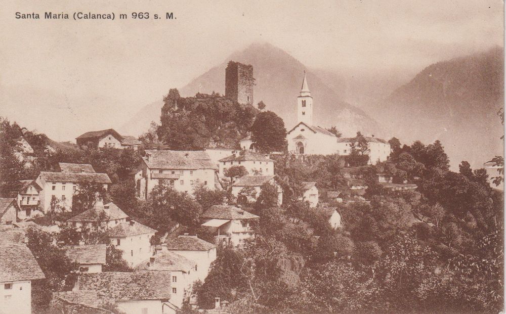 AK Santa Maria, Calanca - Ristorante Precastelli 1919. (Usato) a Riva ...