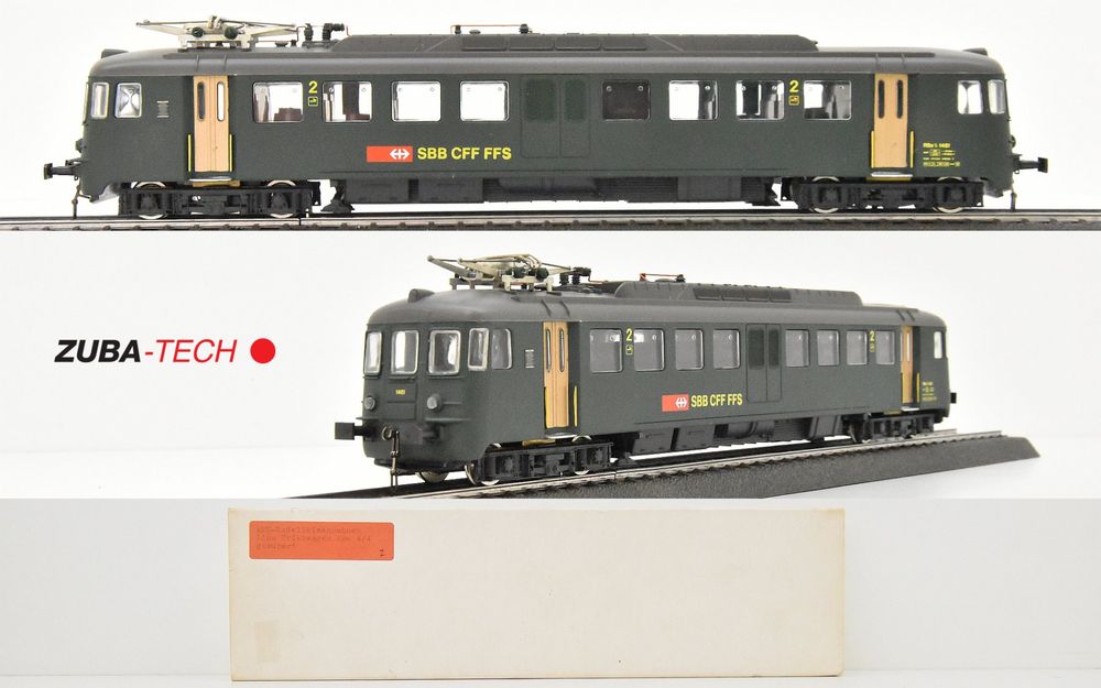 AKU-Modelleisenbahn Triebwagen RBe 4/4 SBB H0 GS Analog, OVP | Kaufen auf Ricardo