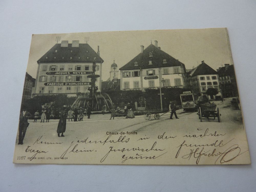 13 ver. Ansichtskarten : La Chaux - de - Fonds 1900 - 1903 (Gebraucht) in Birrwil für CHF 62 ...