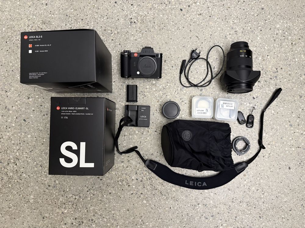 Leica SL2-S + Leica Vario-Elmarit-SL 24–90mm f/2.8–4 ASPH (Neu (gemäss ...