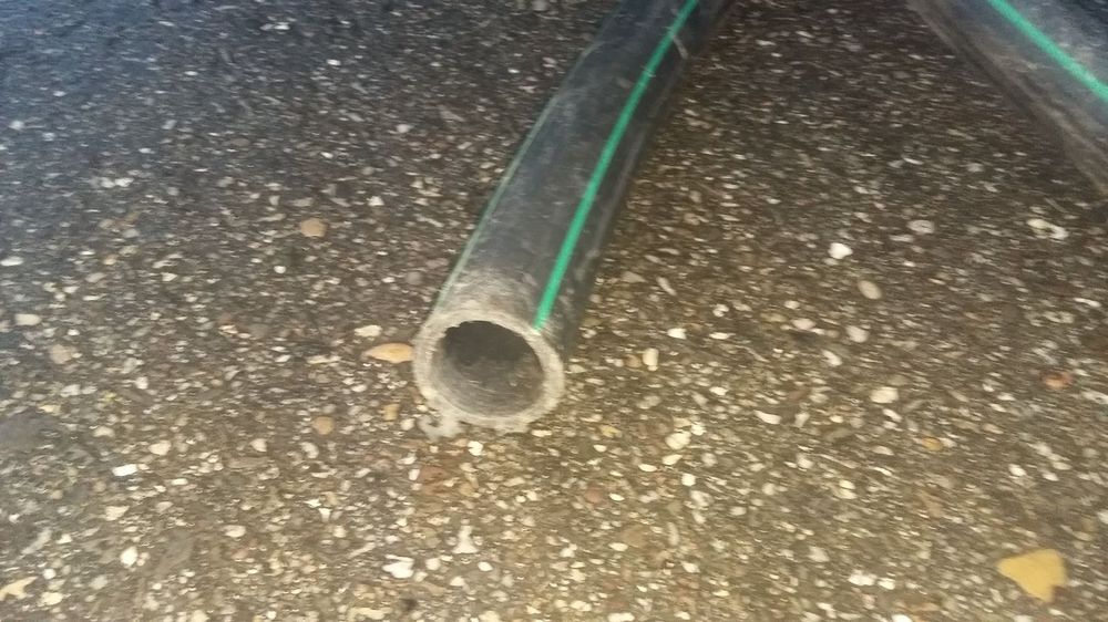 1Rolle PVC Rohr Schlauch 45x50mm, ca. 5m (Gebraucht) in Dulliken für CHF 20 – nur Abholung auf ...