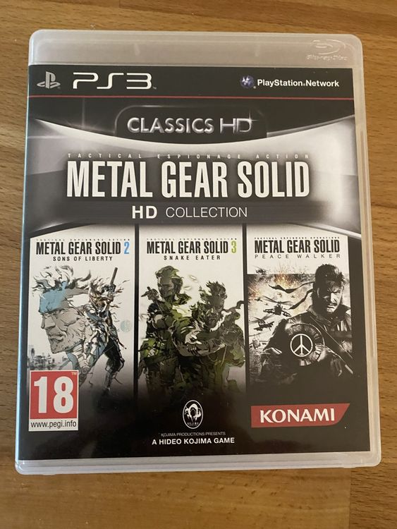 Metal Gear Solid HD Collection (PS3) Klassiker! (Neu (gemäss ...