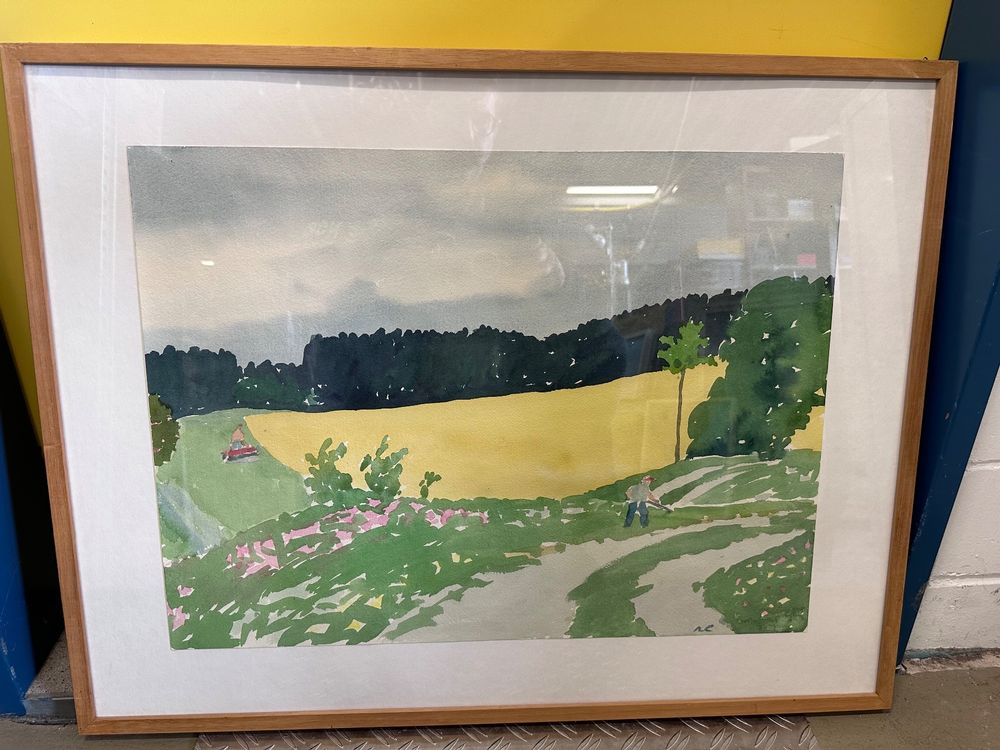 Grosse Aquarelle Signiert | Kaufen auf Ricardo