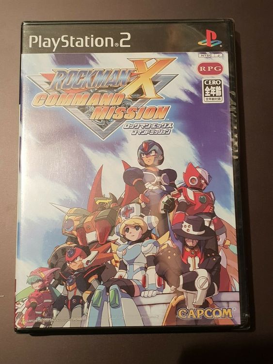 RockMan X Command Mission Playstation 2 PS2 Japan Import Neu (Neu und ...