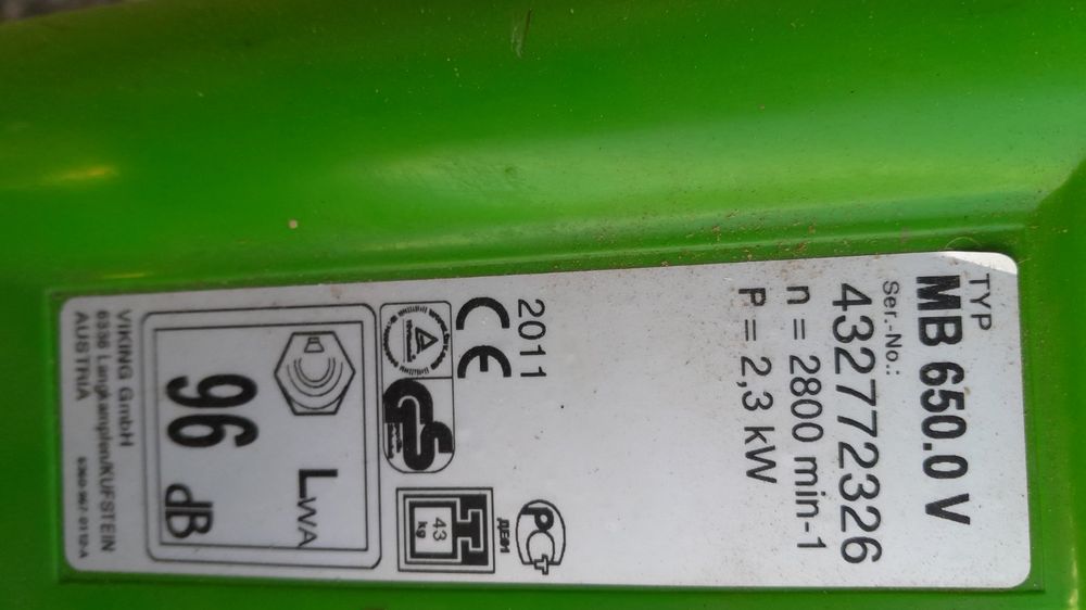 Rasenmäher Viking/Stihl MB650.0 | Kaufen auf Ricardo