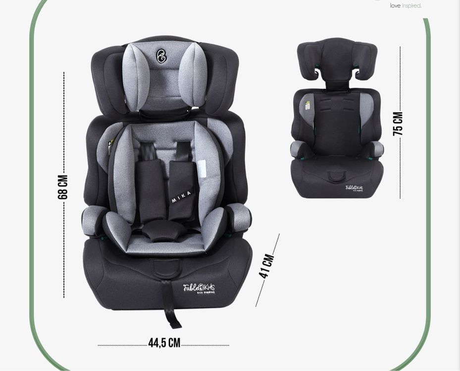 Mitwachsende Autositz Kinderautositz für 9-36kg Gruppe 1+2+3 (Neu und ...