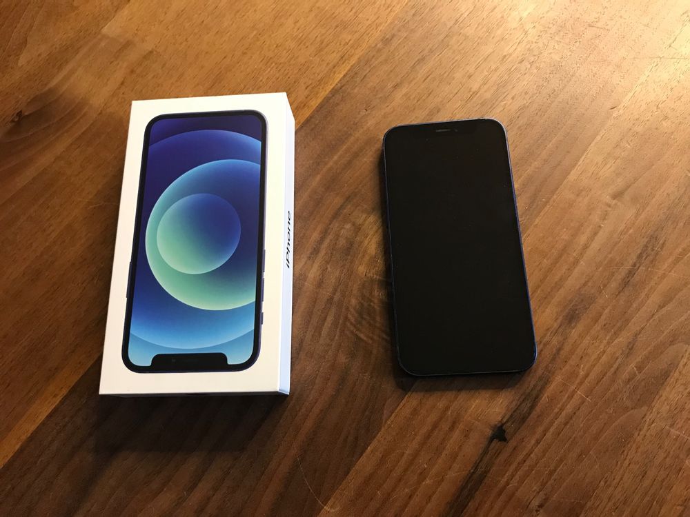 IPhone 12 mini blau, gebraucht (Gebraucht) in Hüntwangen für CHF 250 ...