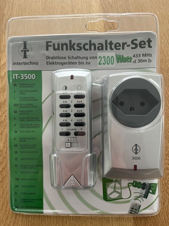 Intertechno Funkschalter-Set IT-3500 (Neu (gemäss Beschreibung)) in Dotzigen für CHF 25 – mit ...