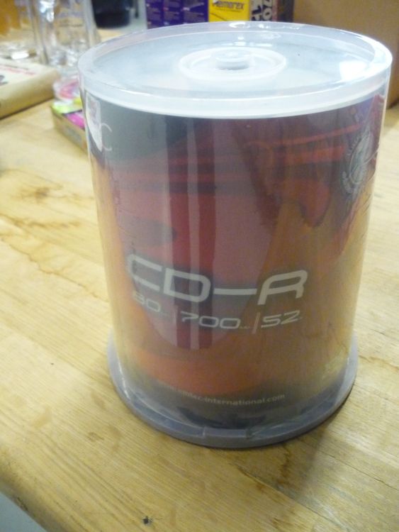 100 stk. Spindel Neu OVP - EMTEC CD- R Rohling (Neu und ...
