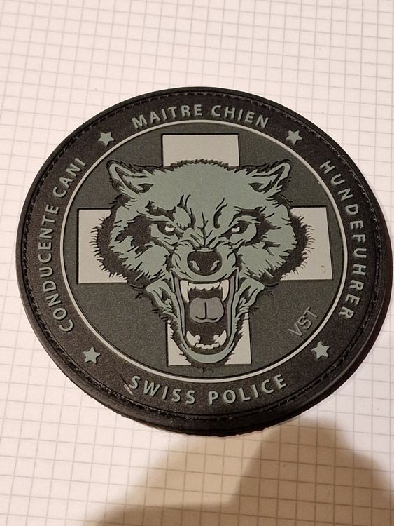 Swiss Police Hundfuhrer PVC KLETT Tarn Version | Kaufen auf Ricardo