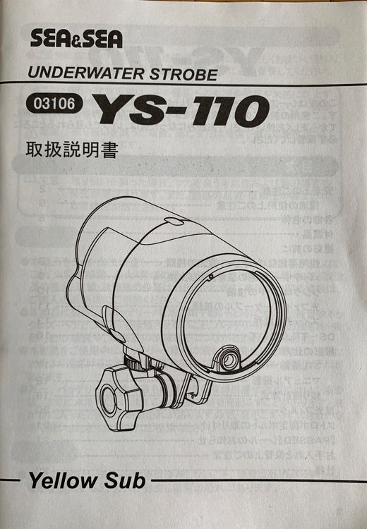 Sea&Sea DX-2G Unterwassergehäuse mit Blitz YS-110 | Kaufen auf Ricardo