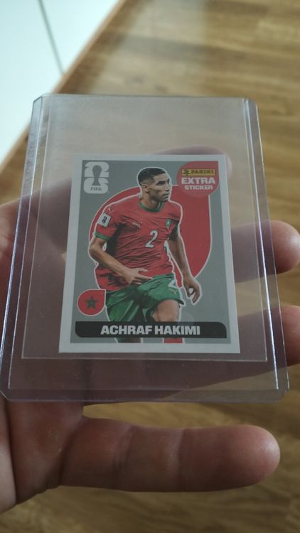Panini World Cup Extra Sticker Achraf Hakimi 2026 Rare (Neu (gemäss ...