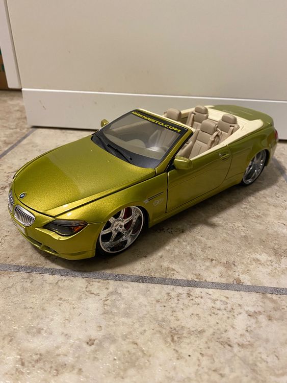 BMW 645i Cabriolet Modellauto, Goldmetallic, Top Zustand! (Gebraucht ...