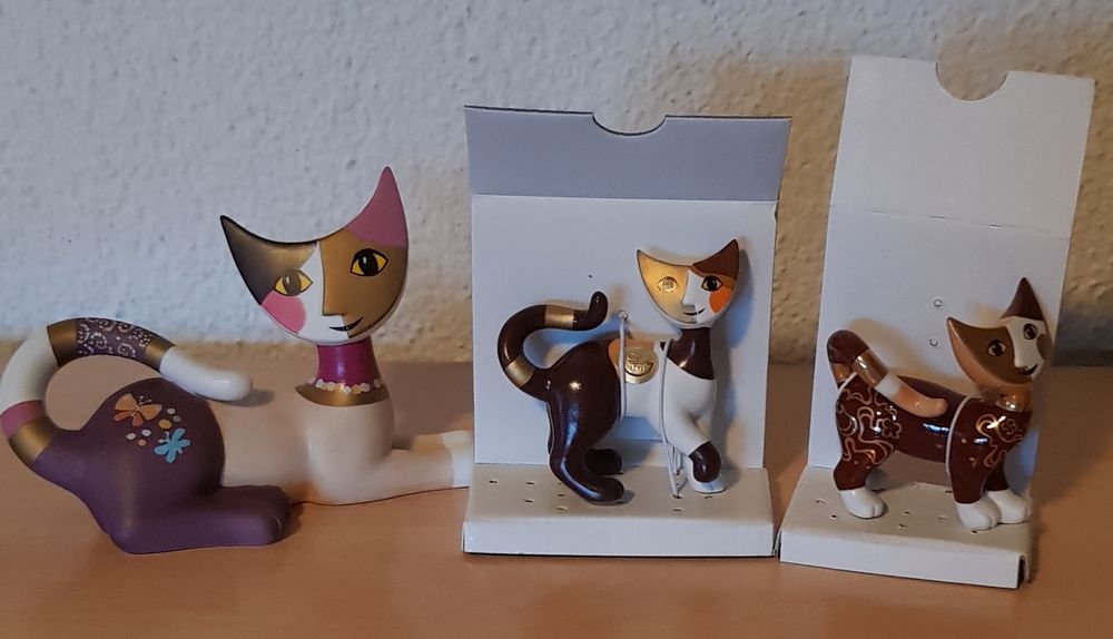 3 Goebel Katzen Rosina Wachtmeister | Kaufen auf Ricardo
